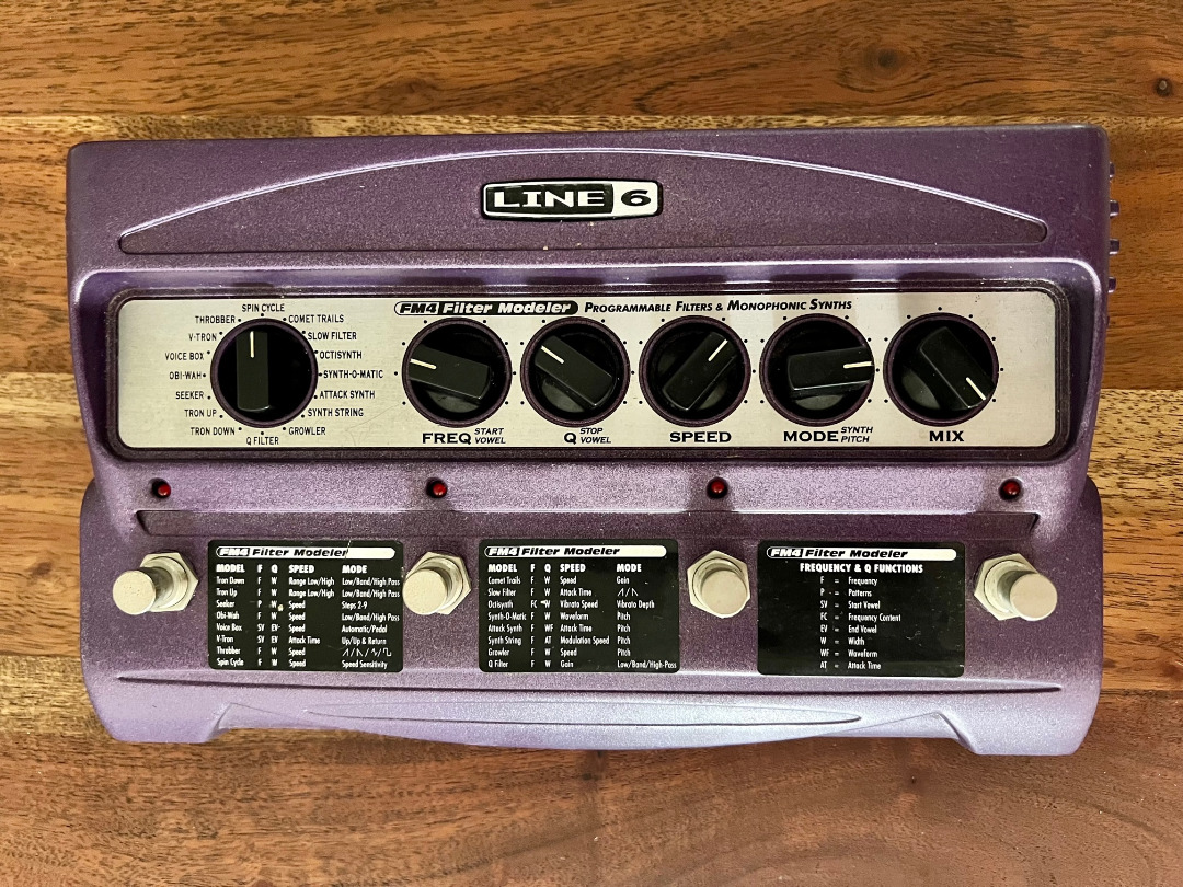 Line 6 FM4 Filter Modeler, Hobbies & Toys, Music & Media, Musical ...