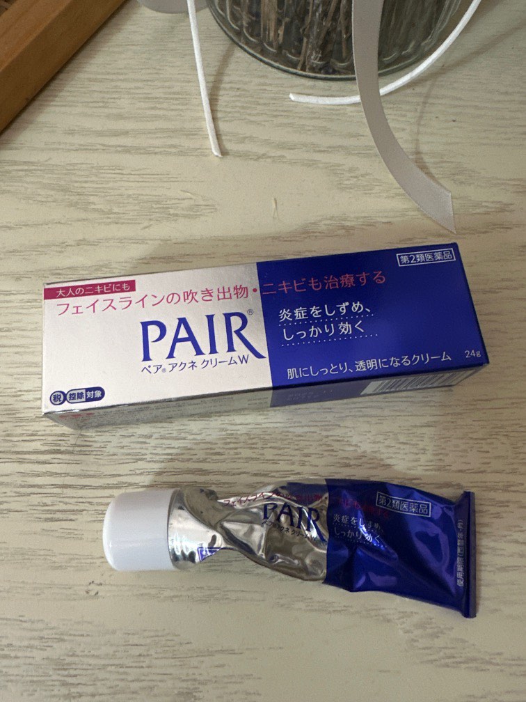 LION JAPAN PAIR ACNE CREAM, Beauty & Personal Care, Face, Face Care on ...