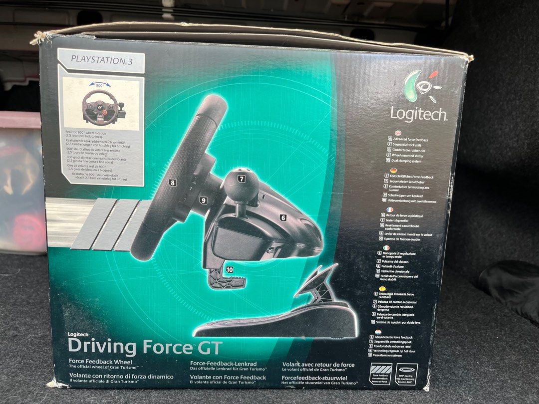 Logitech Driving force GT, Video Gaming, Gaming Accessories ...