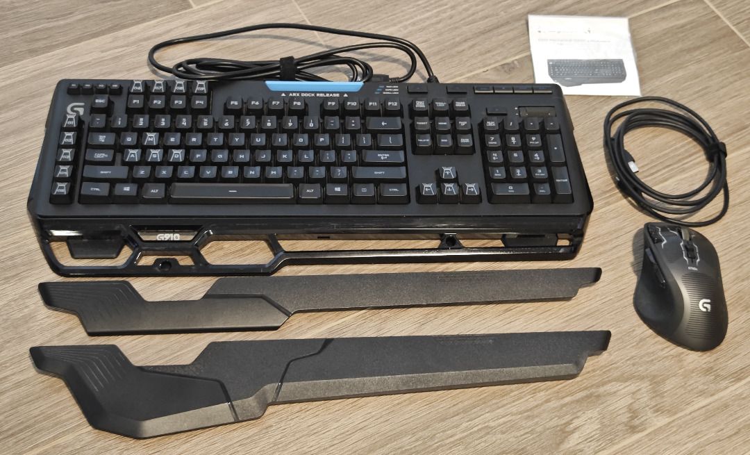 Logitech G910 Orion Spark Wired Gaming Keyboard and Logitech G700s ...