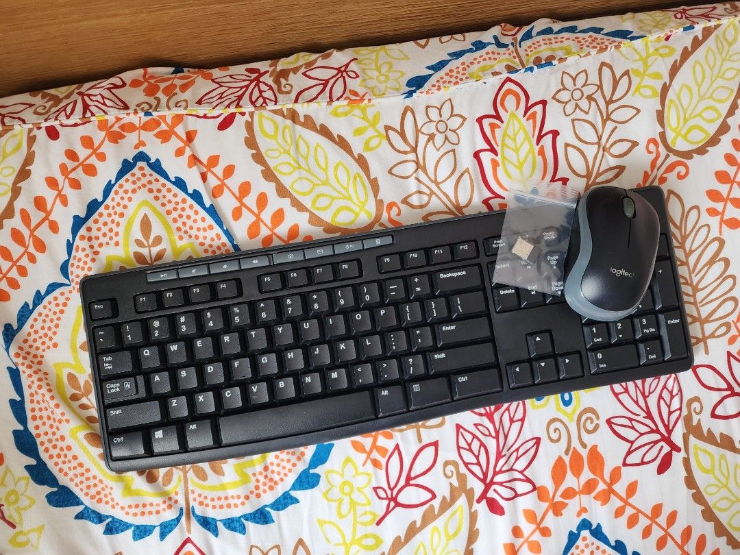 Logitech K270 Wireless Keyboard And Mouse Set Computers And Tech Parts And Accessories Computer