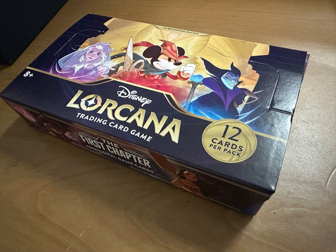 Lorcana First Chapter Booster Box, Hobbies & Toys, Toys & Games on ...