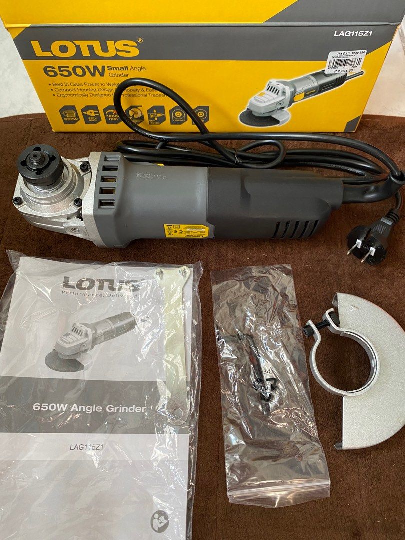Lotus 650W Grinder, Furniture & Home Living, Home Improvement ...