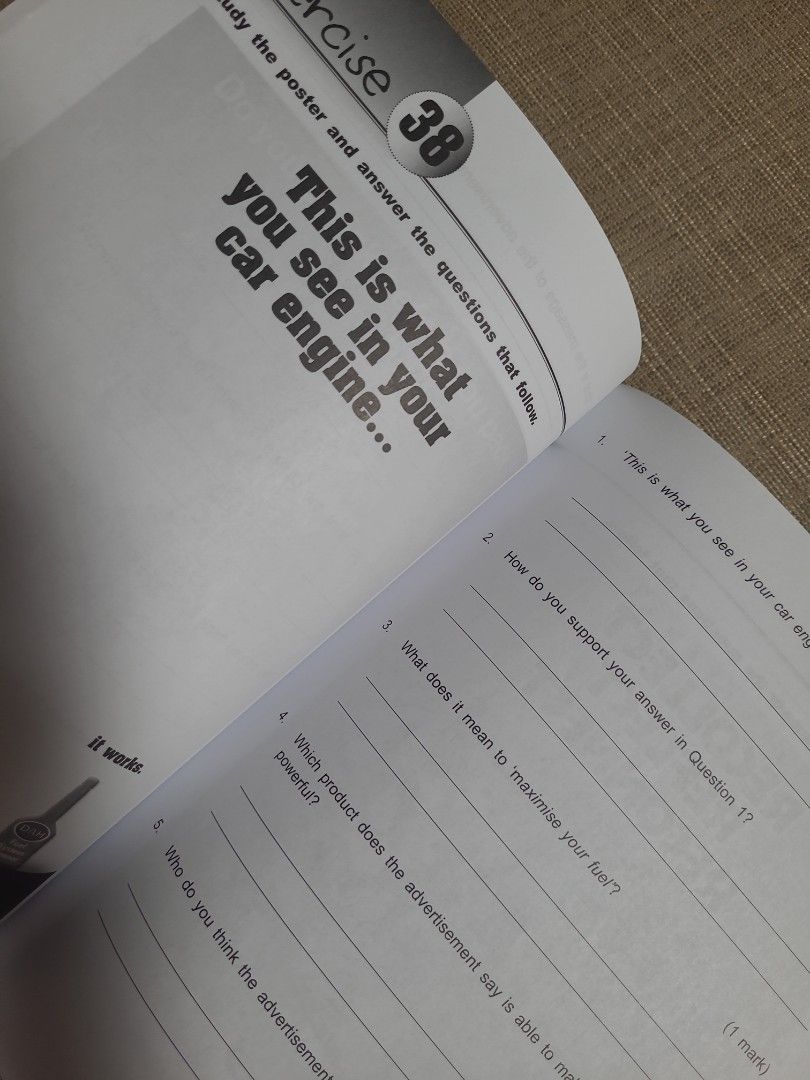 Lower Sec Visual Text comprehension, Hobbies & Toys, Books & Magazines ...