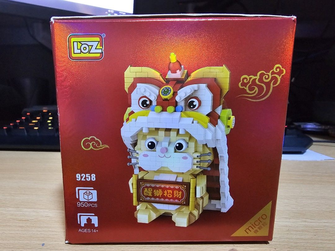 LOZ lucky fortune cat bricks model, Hobbies & Toys, Toys & Games on ...