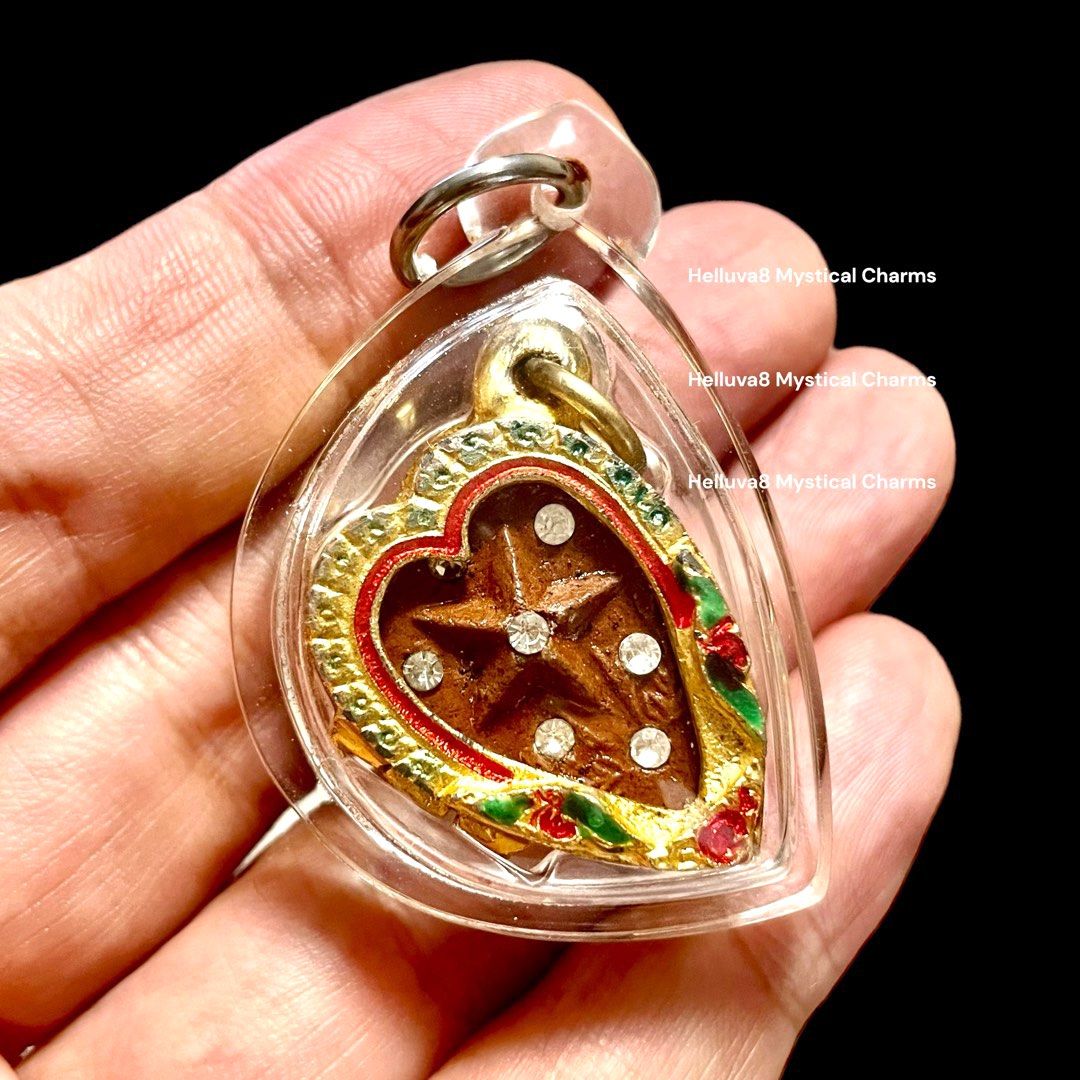 LP Pinak Dao Nai Sip Krob Pae Tang , BE2535-2540 Temple Original Casing ...