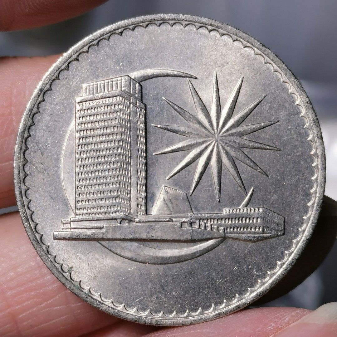 Malaysia 1 ringgit 1971 old vintage coin, Hobbies & Toys, Collectibles ...