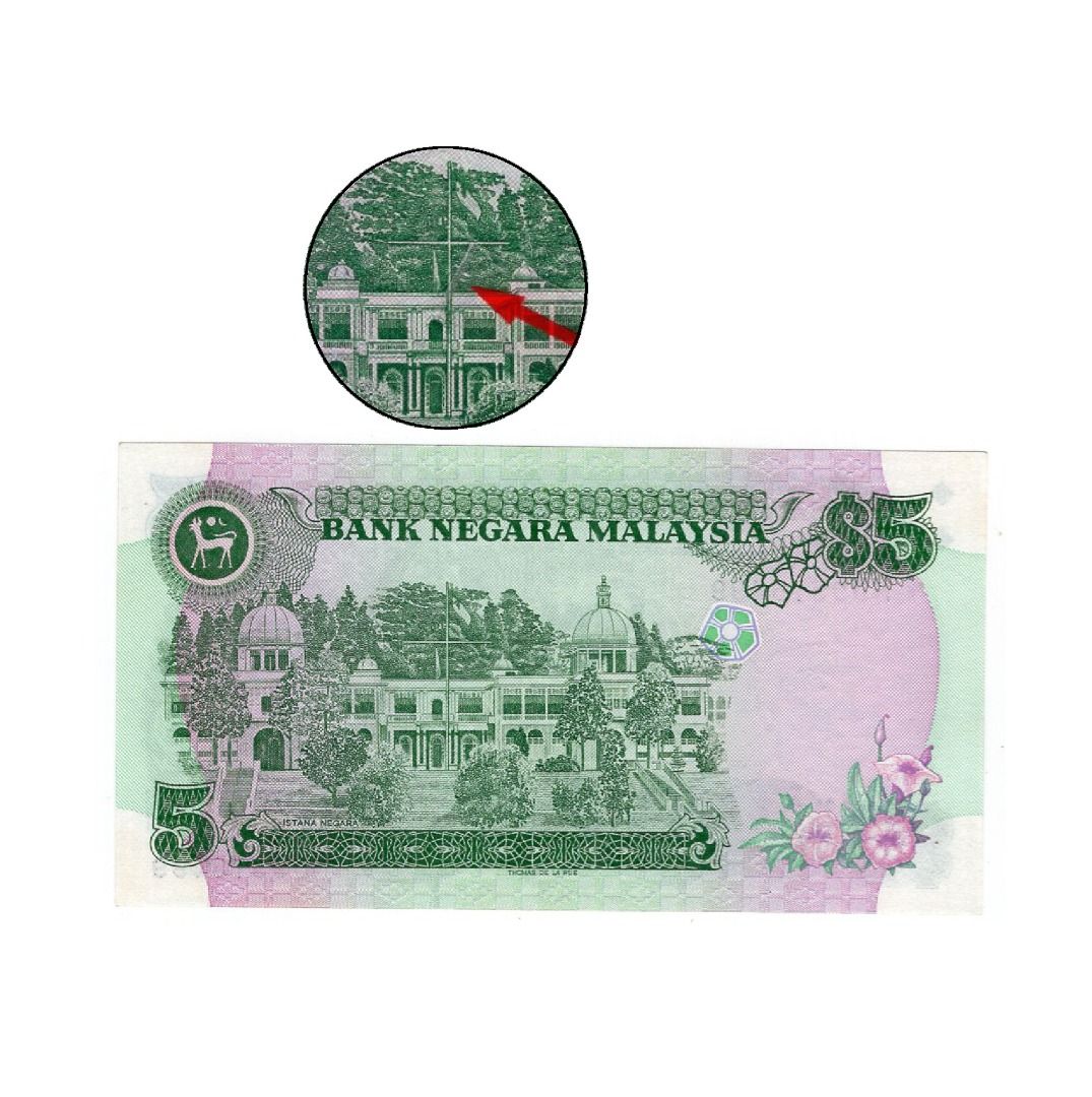 Malaysia 5th Series Last Prefix RM5 Banknote 9316499, Hobbies & Toys ...