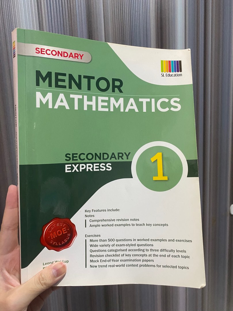 Mentor mathematics secondary 1 (express ), Hobbies & Toys, Books ...
