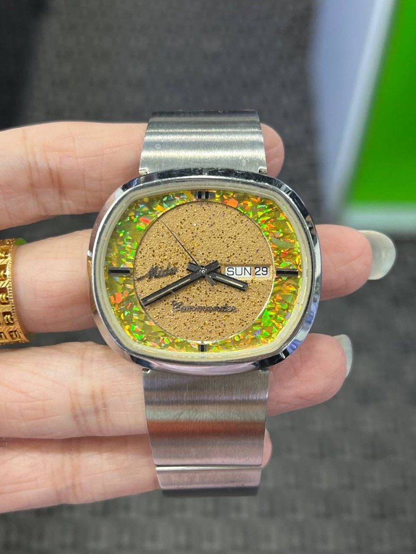 MIDO COMMANDER SWISS MADE AUTOMATIC VINTAGE, Men's Fashion, Watches ...