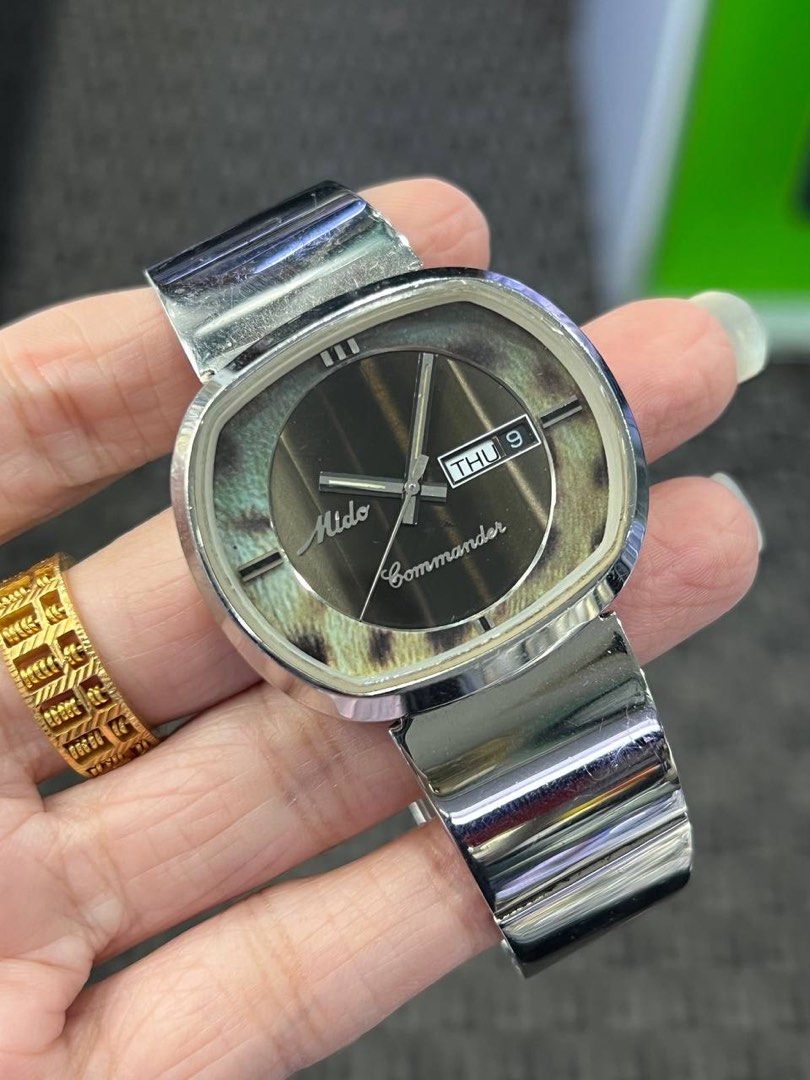 MIDO COMMANDER SWISS MADE AUTOMATIC VINTAGE, Men's Fashion, Watches ...