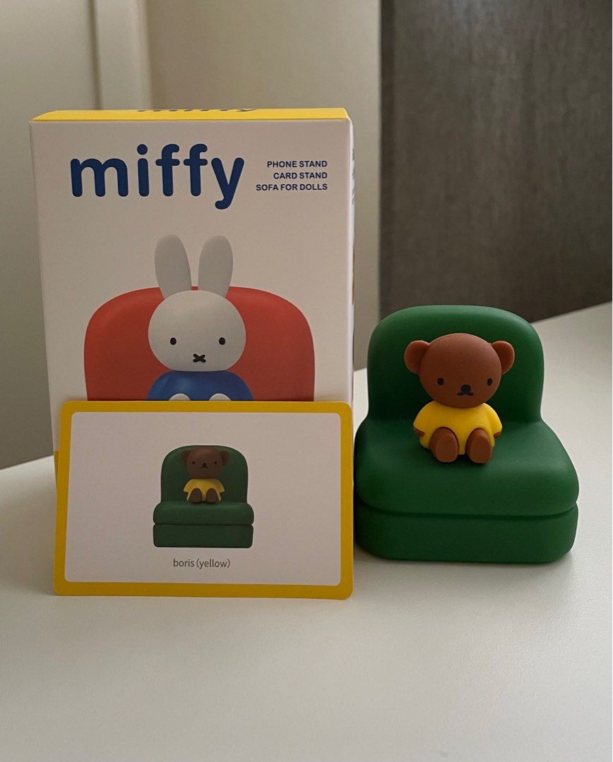 Miffy/ Boris card stand, Hobbies & Toys, Toys & Games on Carousell