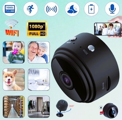 Mini IP CCTV Camera Security Camera Hidden Spy Cam | Video Audio Voice Recorder, Furniture ...
