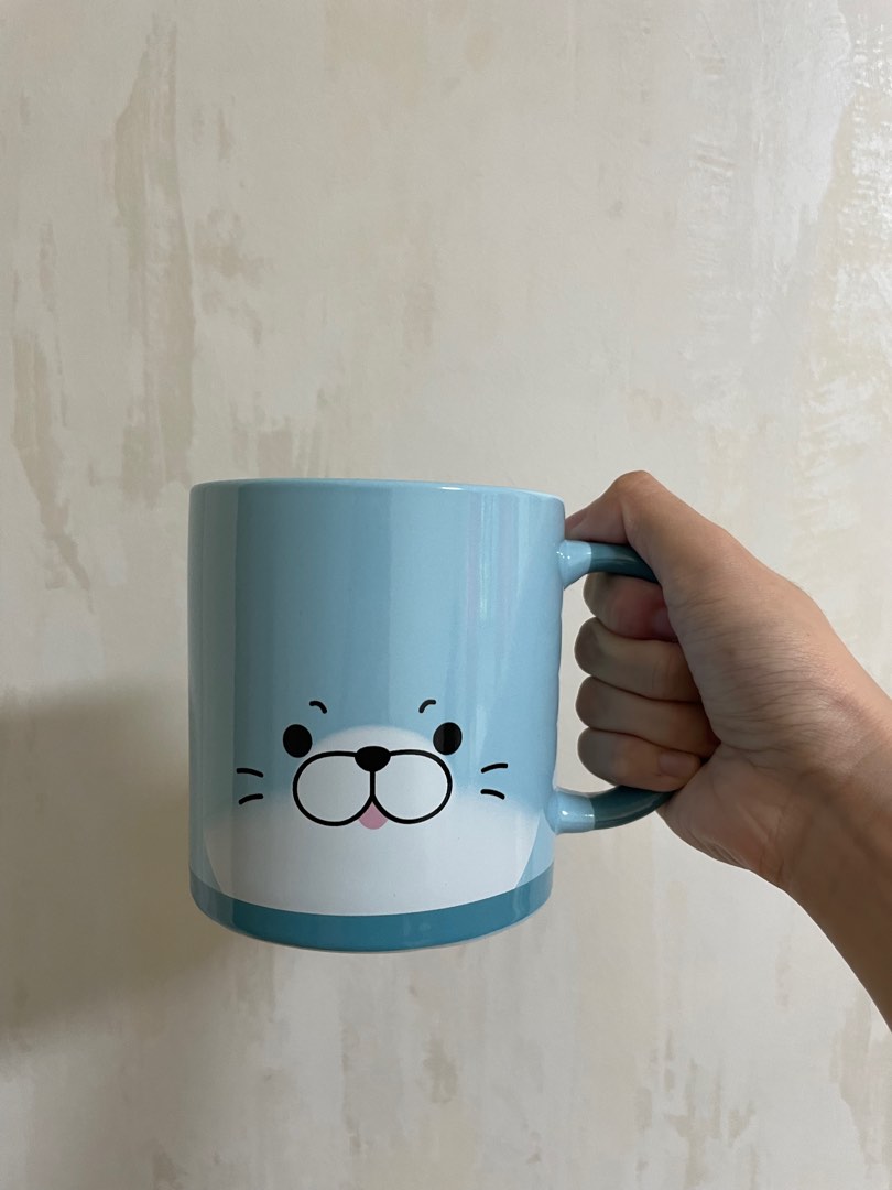 Miniso Seal Ceramic Mug, Furniture & Home Living, Kitchenware ...