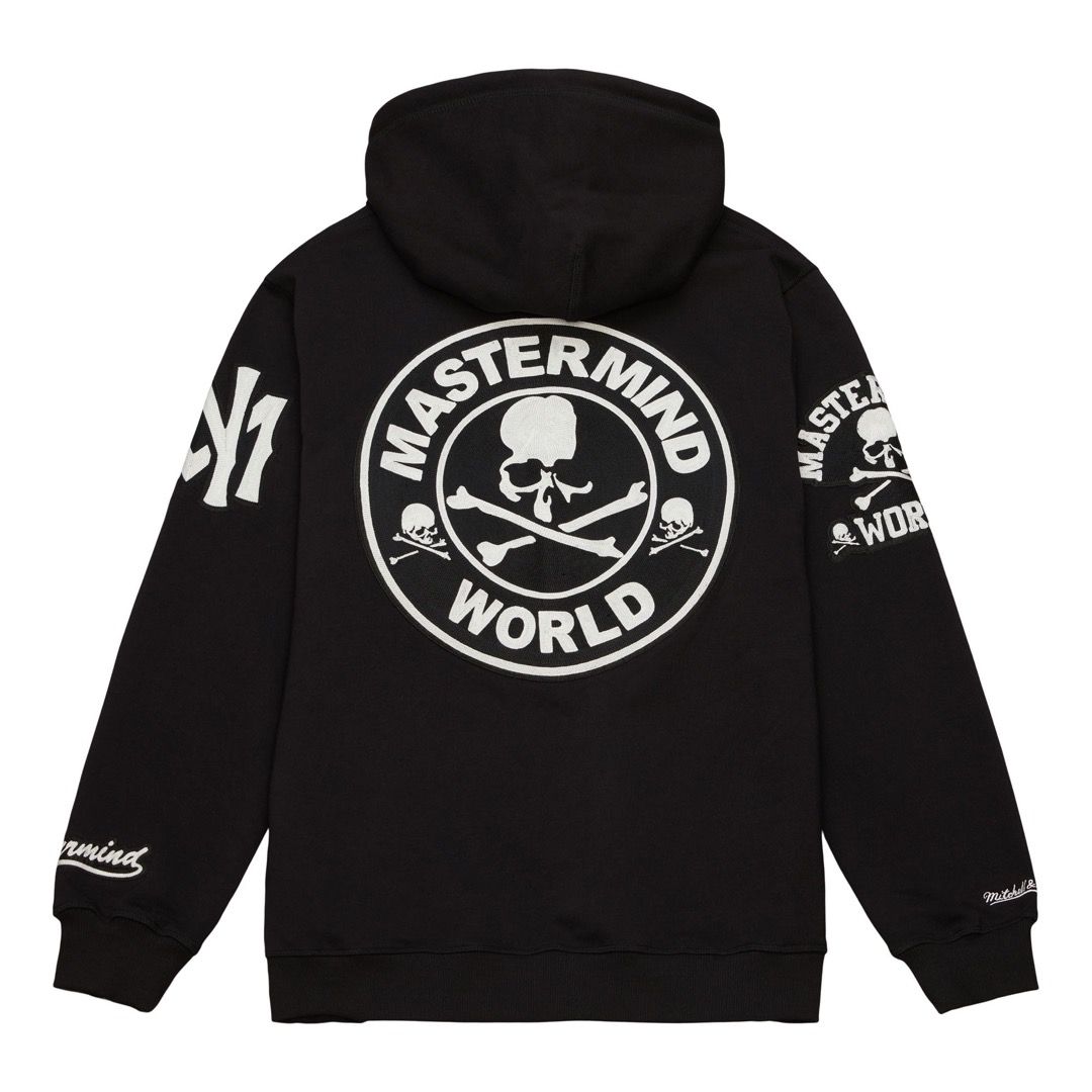 MITCHELL & NESS X MASTERMIND WORLD HOODIE XL X-LARGE SIZE MMW ...