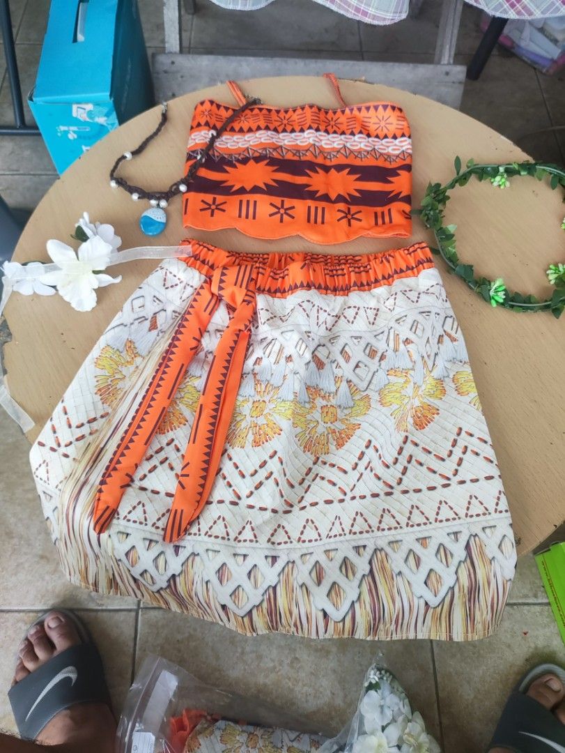 Moana and Anna Costumes, Babies & Kids, Babies & Kids Fashion on Carousell