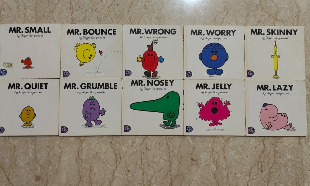 10for$10 Mr Men story books, Hobbies & Toys, Books & Magazines ...