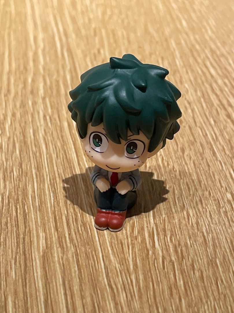 My Hero Academia Deku Mini Sitting Figure, Hobbies & Toys, Toys & Games ...
