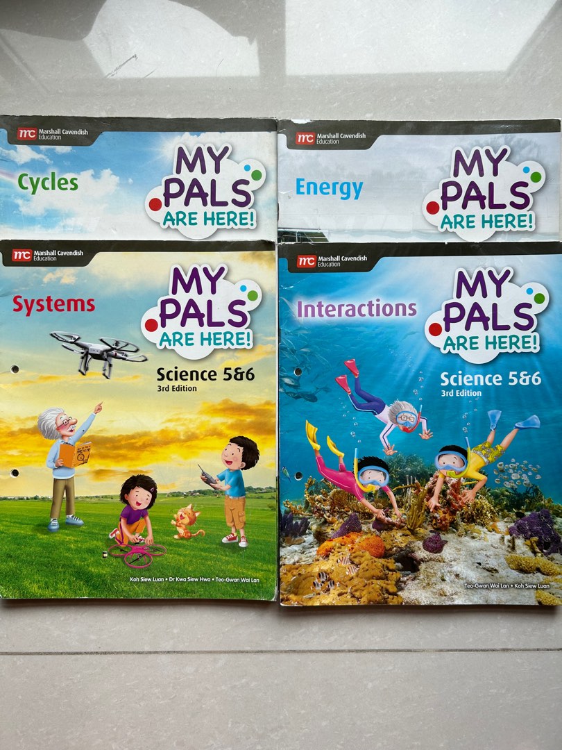 P5/6 My Pals are Here! Science Textbook Standard - all 4, Hobbies & Toys, Books & Magazines ...
