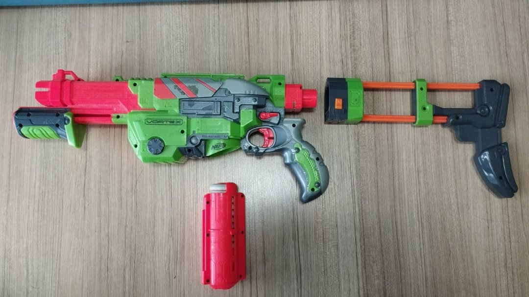 Nerf vortex praxis blaster, Hobbies & Toys, Toys & Games on Carousell