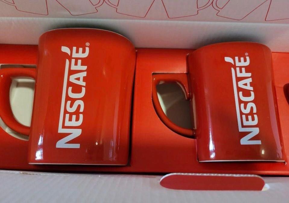 Nescafe 3 pc Mugs / Cups set, Furniture & Home Living, Kitchenware ...