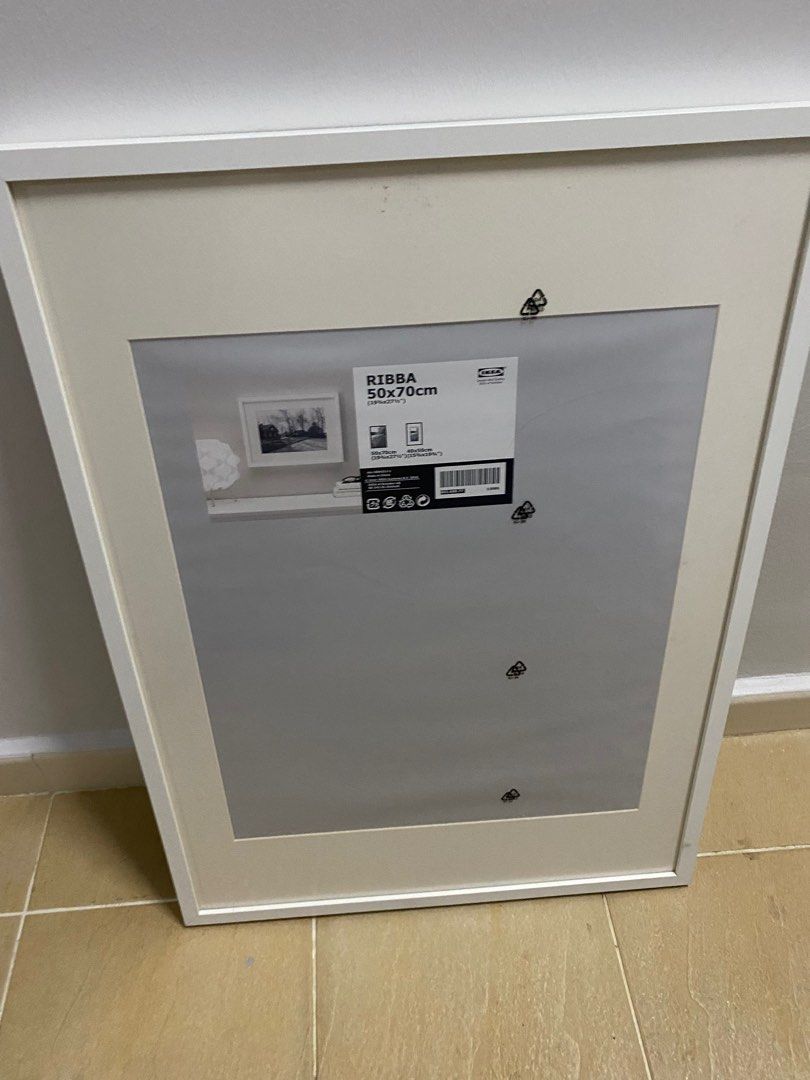 New Ikea Ribba Photo Frame 50x70cm, Furniture & Home Living, Home Decor ...