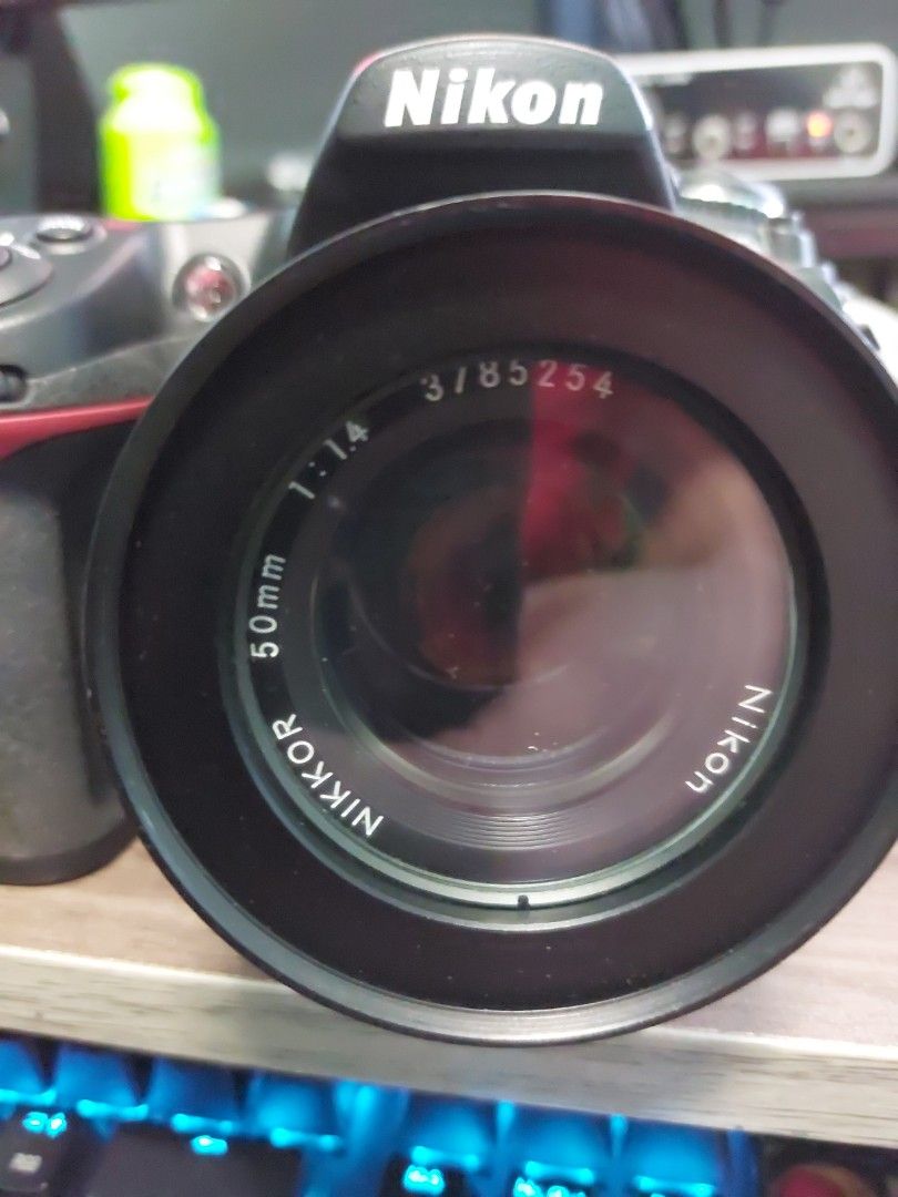 Nikon D300s dslr with manual Nikon 50mm f1.4 lens, Photography, Cameras on Carousell
