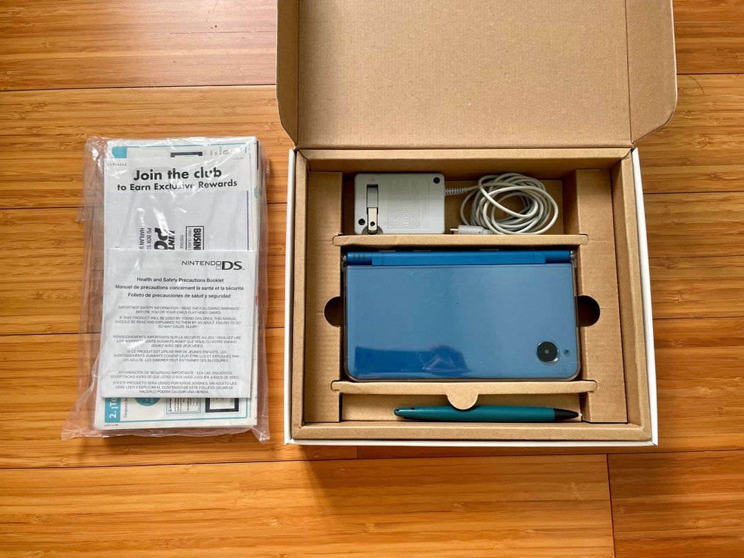 NINTENDO DS XL (BLUE) COMPLETE SET, Video Gaming, Video Game Consoles ...