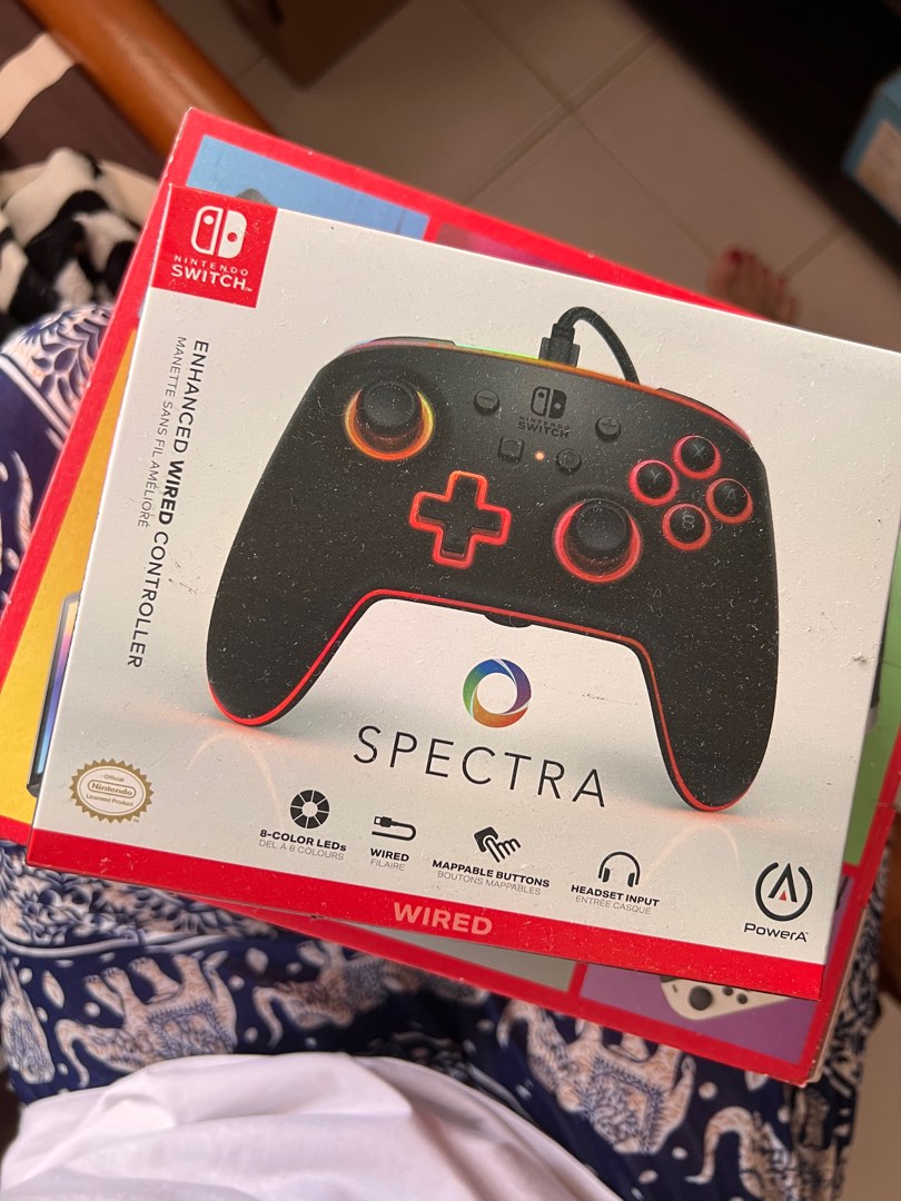 Nintendo Switch Controller Spectra, Video Gaming, Gaming Accessories ...