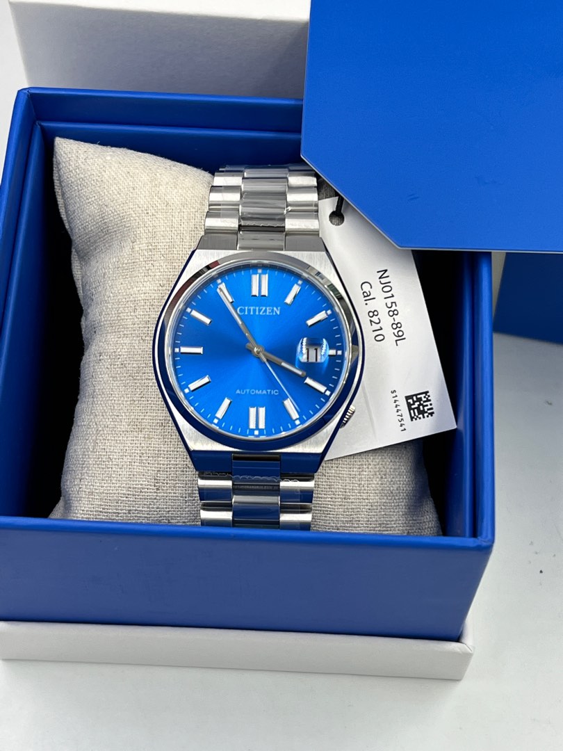 NJ0158-89L- Glowing Blue CITIZEN TSUYOSA PANTONE COLORS, Men's Fashion ...