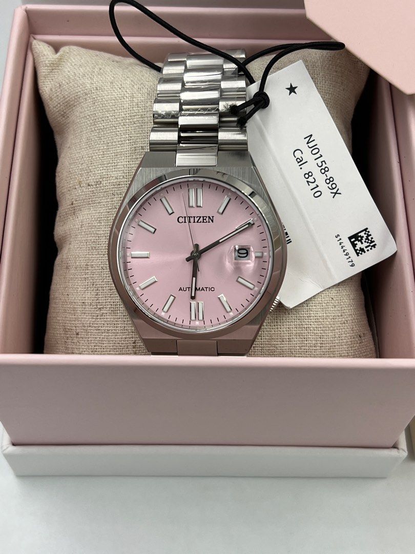 NJ0158-89X Dreamy Pink Citizen TSUYOSA Pantone Colors, Men's Fashion ...
