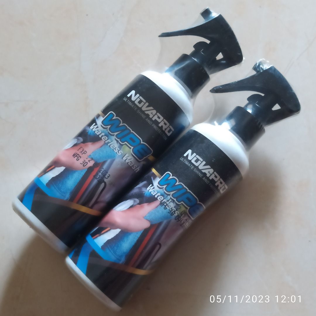 Novapro Wipe 250ml Cuci Sepeda Tanpa Air, Olah Raga, Sepeda di Carousell