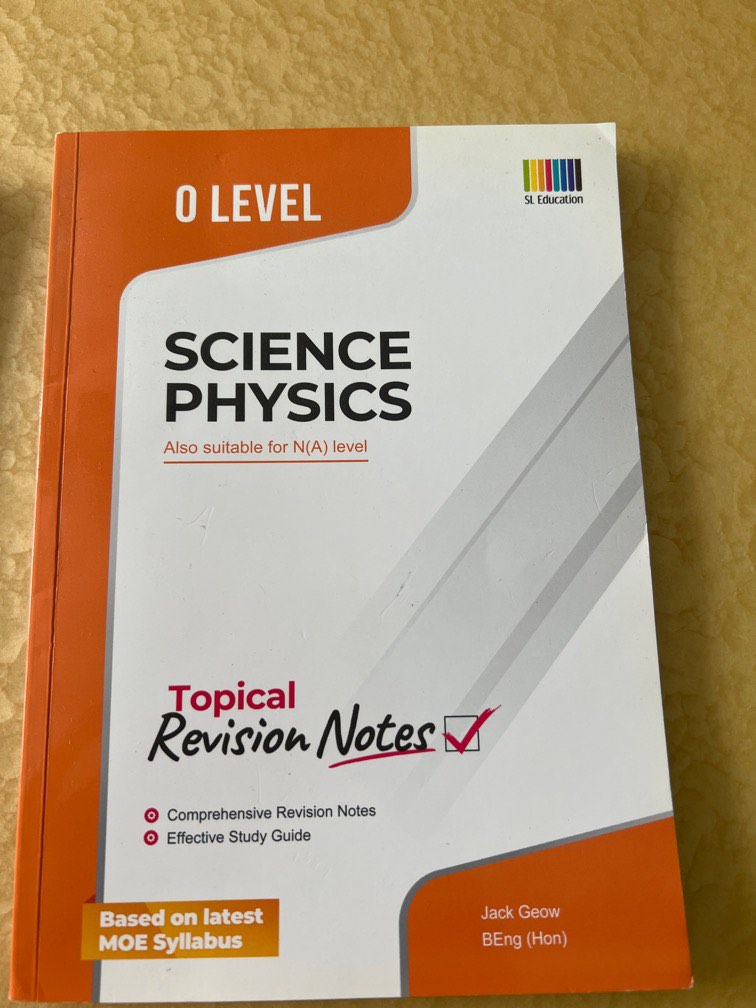 O Level Science Topical Revision Notes, Hobbies & Toys, Books ...