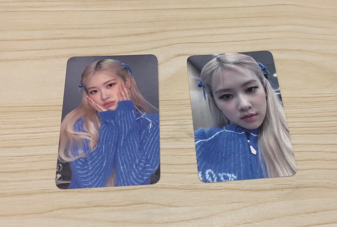 OFFICIAL ROSÉ PHOTOCARD (ROSÉ ALBUM), Hobbies & Toys, Memorabilia ...