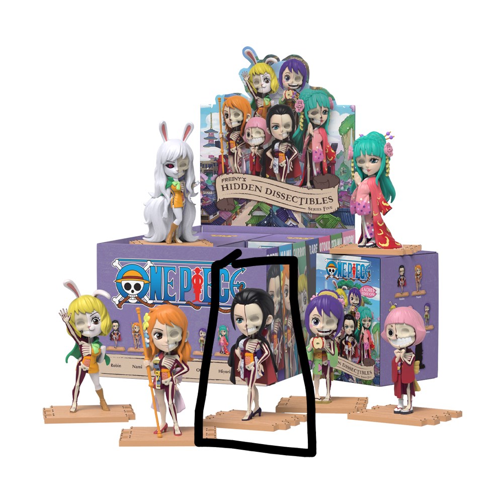 One piece figure skeleton ladies edition., Hobbies & Toys, Memorabilia ...