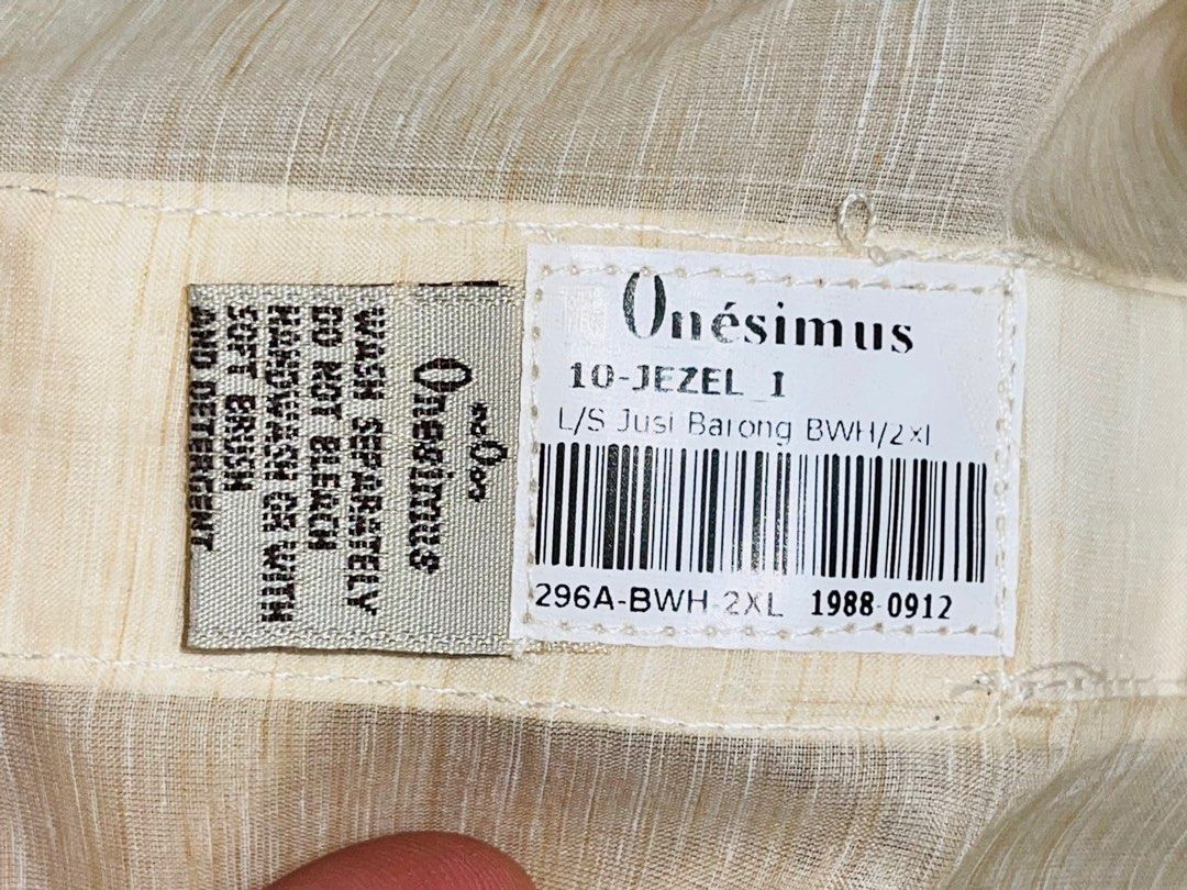 Onesimus BARONG XXL, Men's Fashion, Coats, Jackets and Outerwear on ...