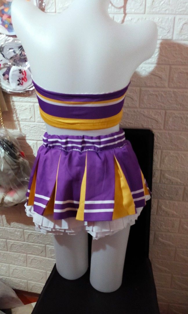 Onhand nozomi lovelive cheer dance costume cosplay cos, Women's Fashion ...