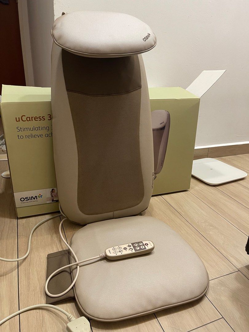 Osim ucaress 3D Back massage, Health & Nutrition, Massage Devices on ...