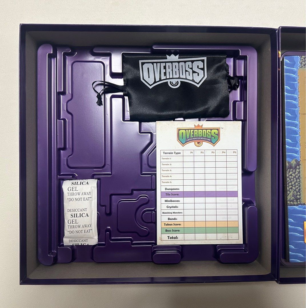 Overboss board game, Hobbies & Toys, Toys & Games on Carousell