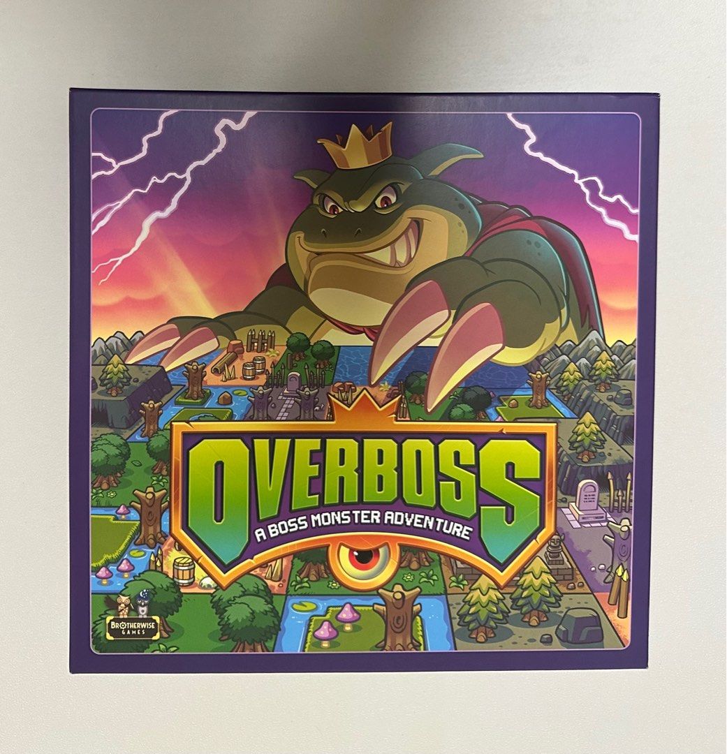 Overboss board game, Hobbies & Toys, Toys & Games on Carousell