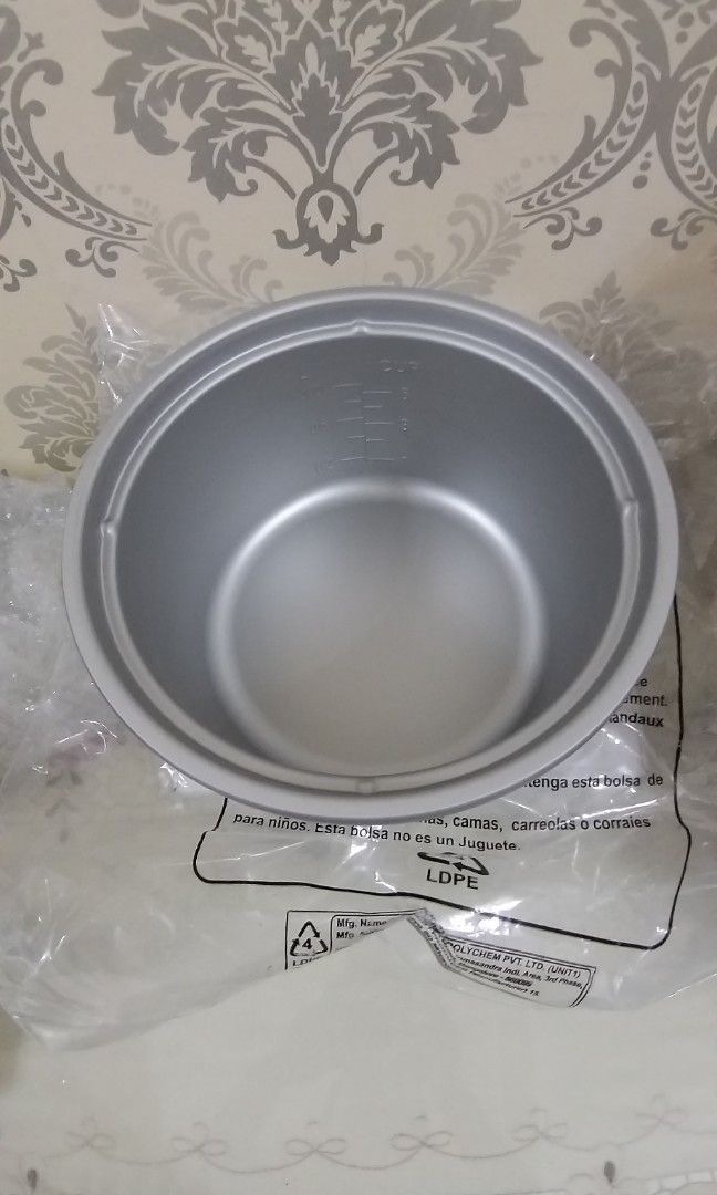 PANASONIC RICE COOKER INNER POT, Furniture & Home Living, Kitchenware & Tableware, Cookware ...