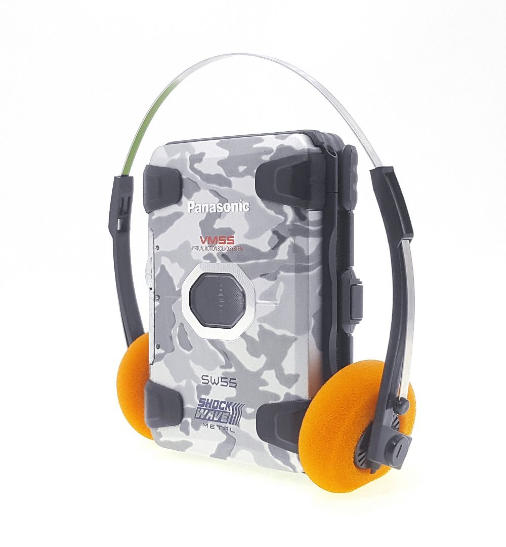 Panasonic RQ-SW55 Shock Wave Walkman Radio Cassette Player In Excellent ...