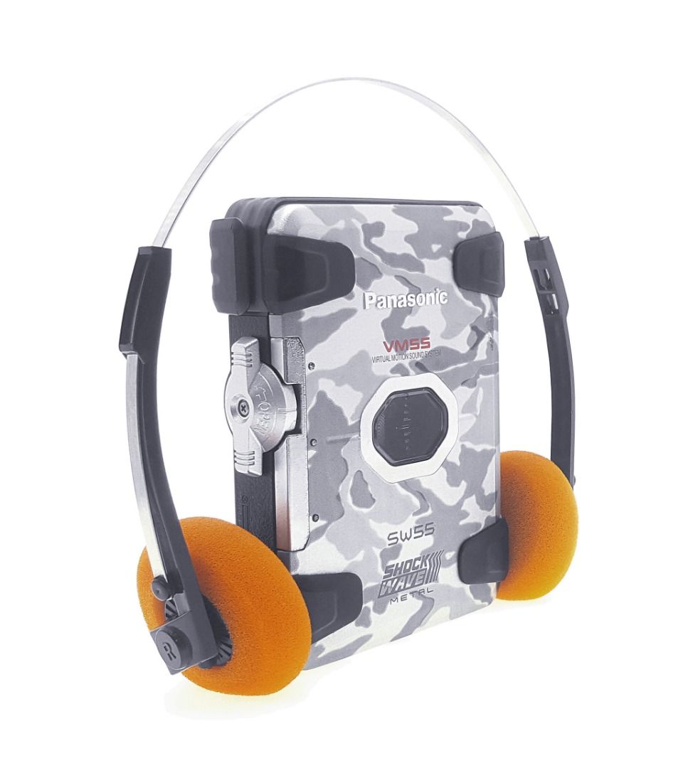 Panasonic RQ-SW55 Shock Wave Walkman Radio Cassette Player In Excellent ...