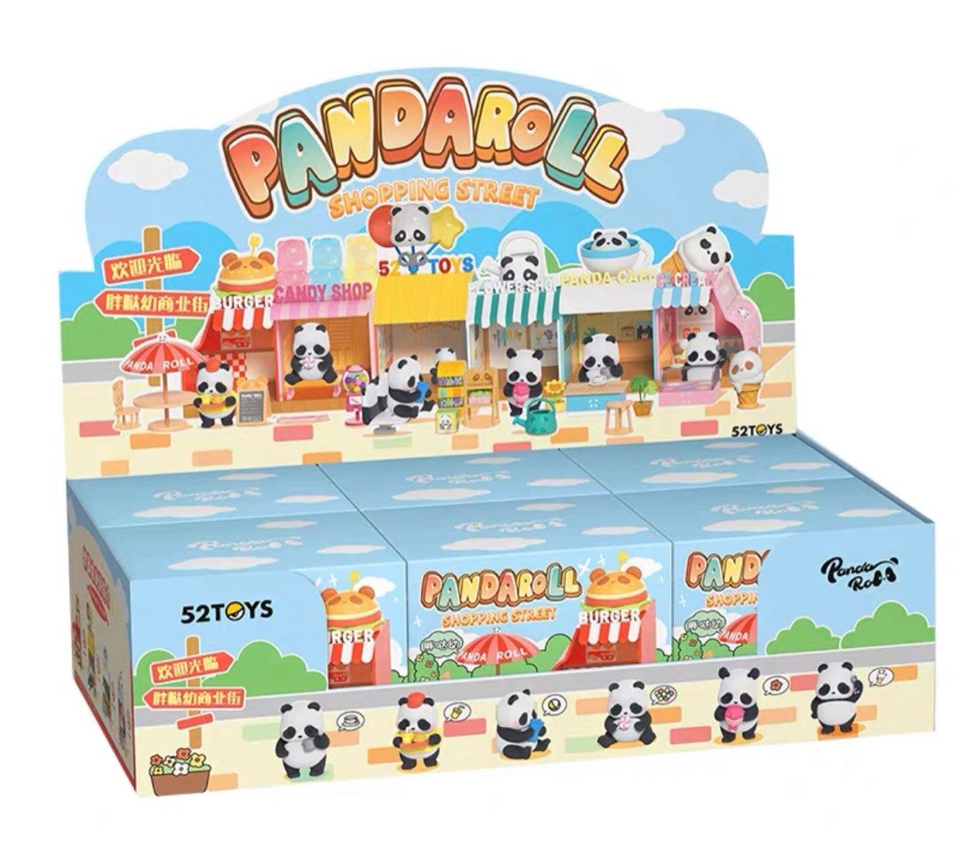 PANDAROLL SHOPPING STREET 52 toys / FULL SET / single blind box / able ...