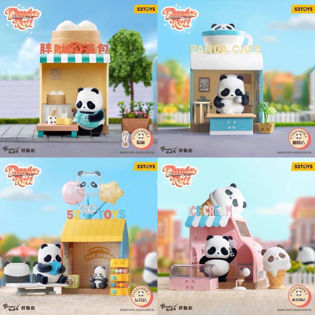 PANDAROLL SHOPPING STREET 52 toys / FULL SET / single blind box / able ...