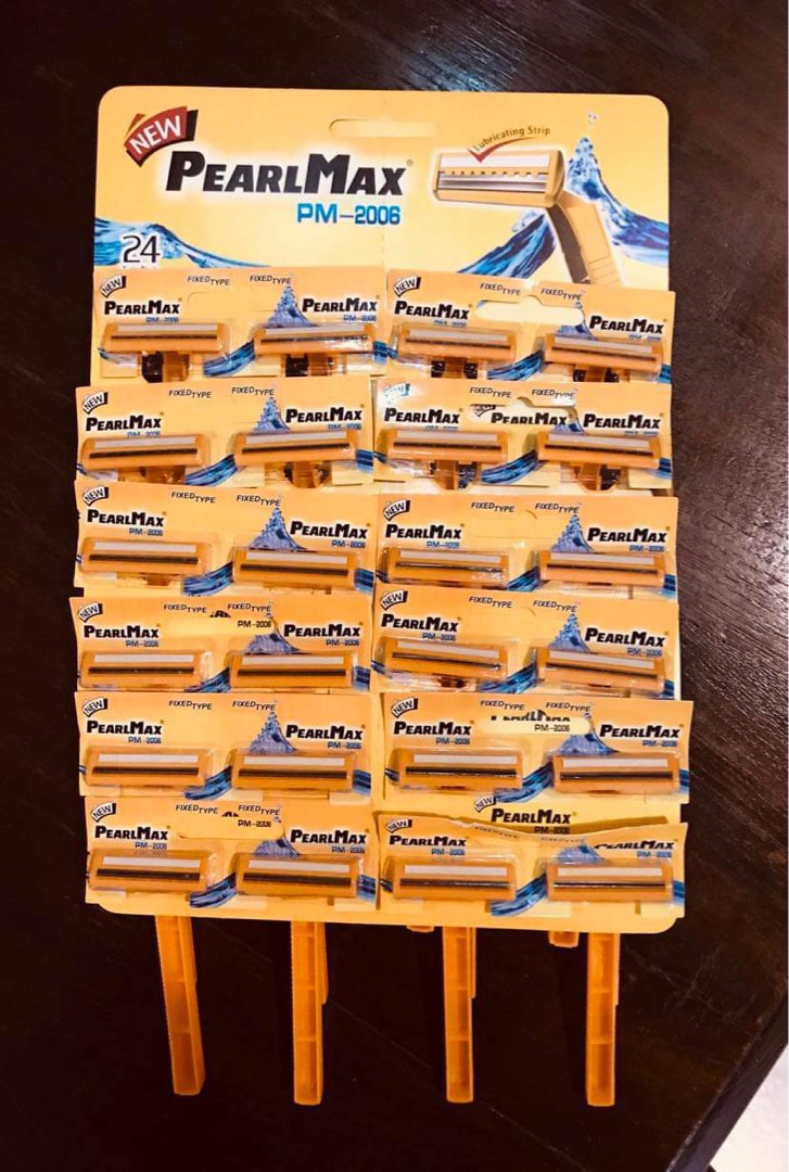 Pearl Max Disposable Razors- P120 per sheet of 24 razors, Beauty ...