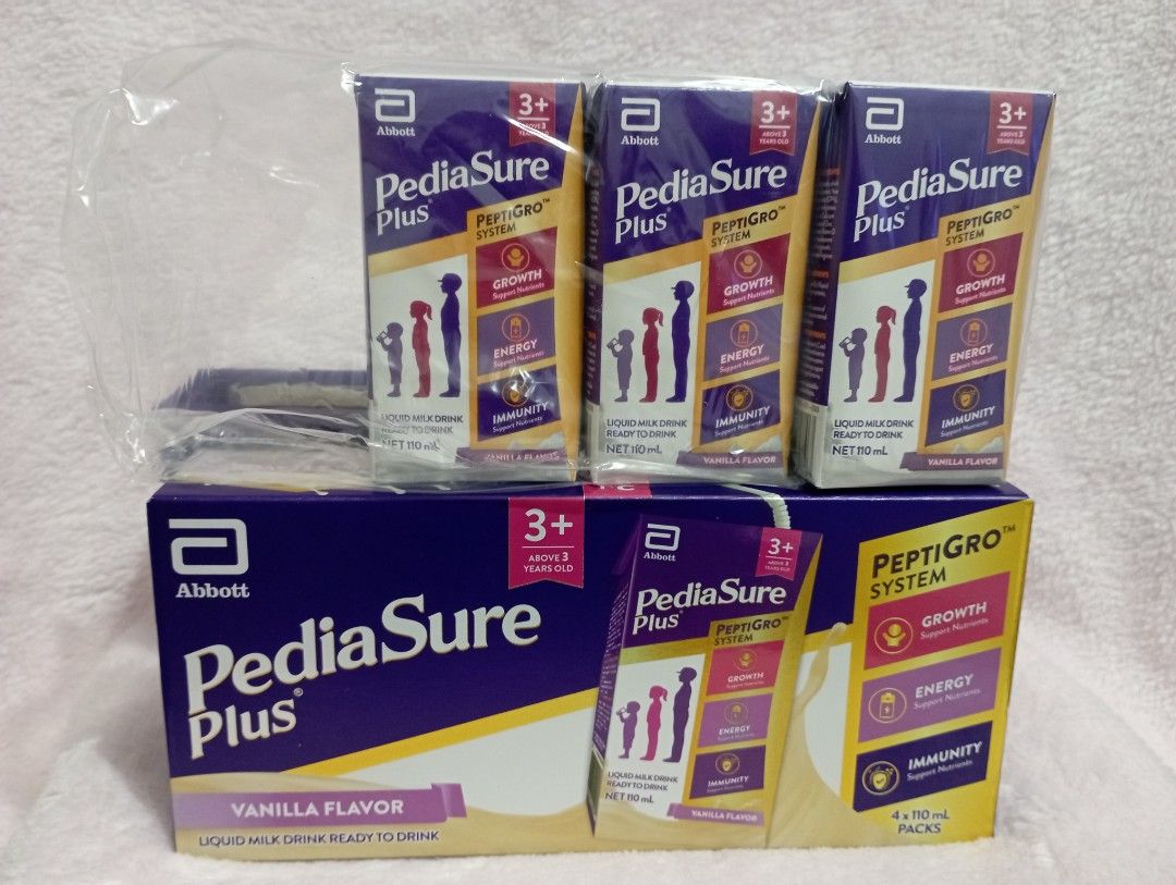 Pediasure Plus Ready to Drink Vanilla Flavor, Food & Drinks, Beverages ...
