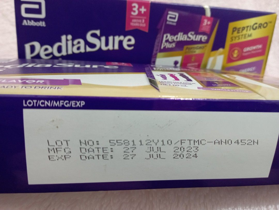 Pediasure Plus Ready to Drink Vanilla Flavor, Food & Drinks, Beverages ...