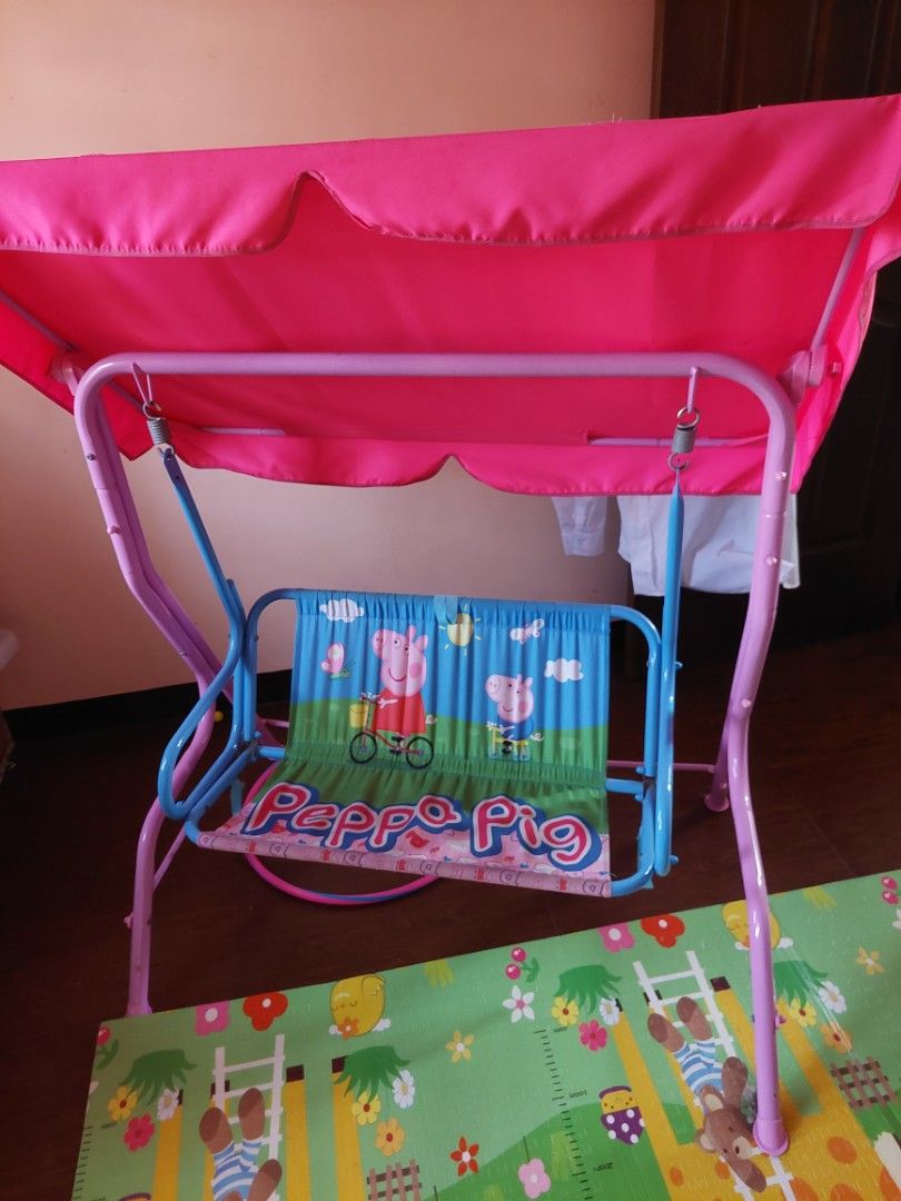 Peppa Pig Swing, Babies & Kids, Infant Playtime on Carousell
