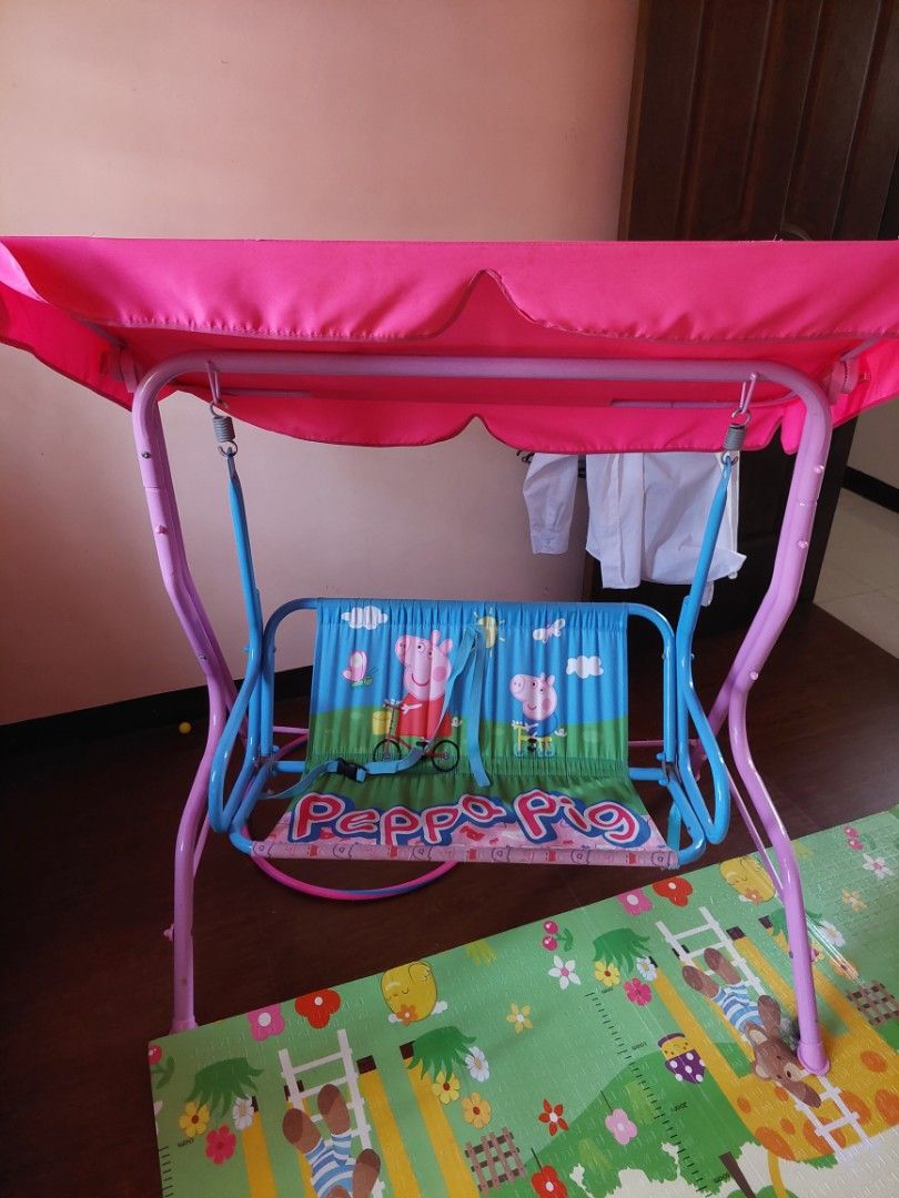 Peppa Pig Swing, Babies & Kids, Infant Playtime on Carousell